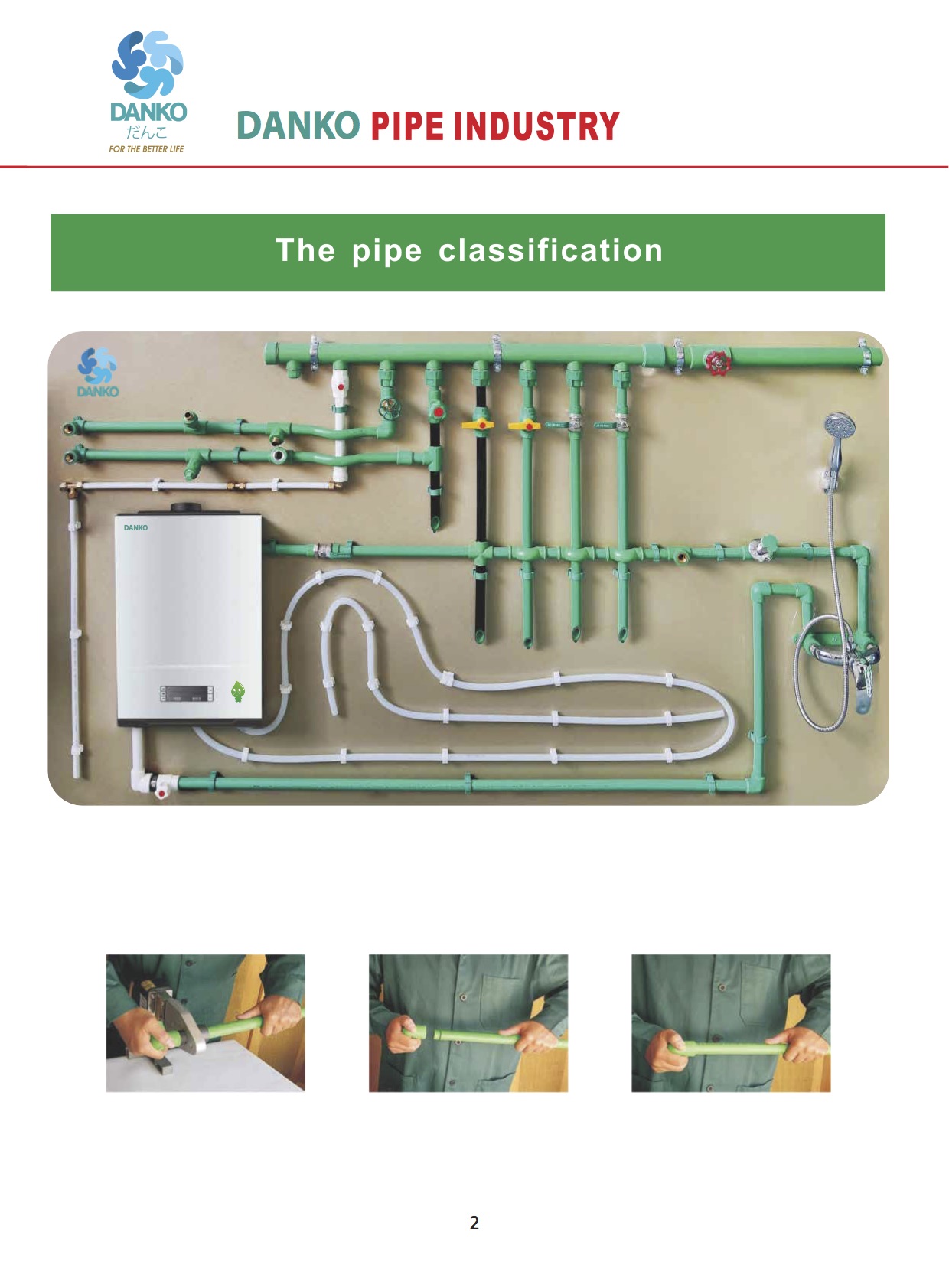 Produk Pipa PPR Danko - Danko Water Heater